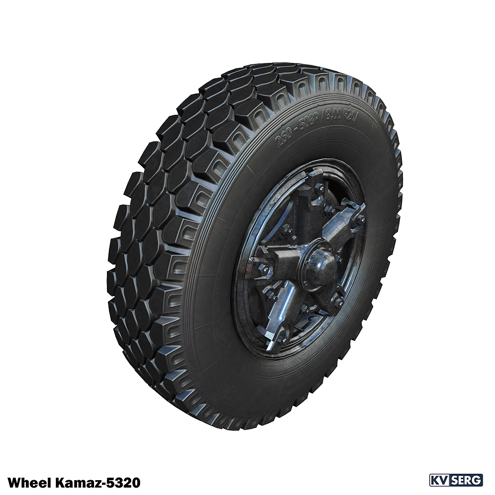 KVSERG ART: Wheel Kamaz-5320