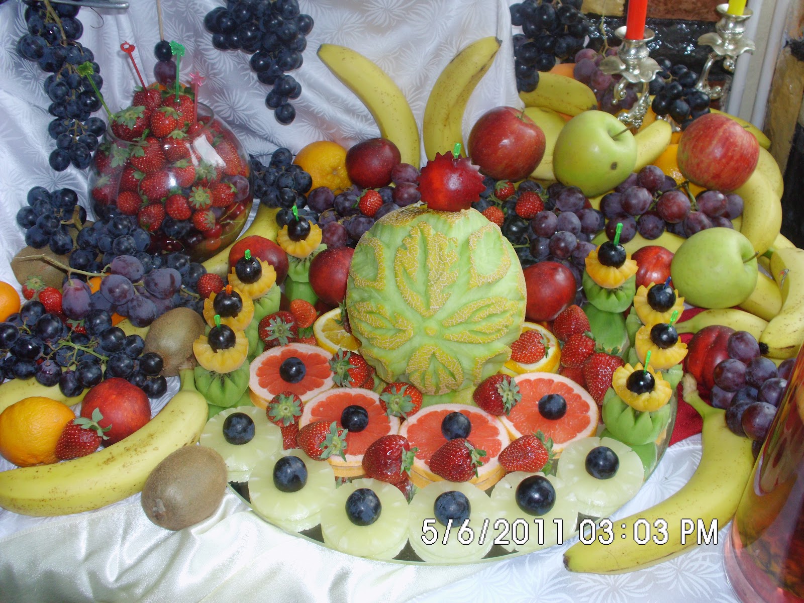 Bufete din Fructe Sculptate : Servicii