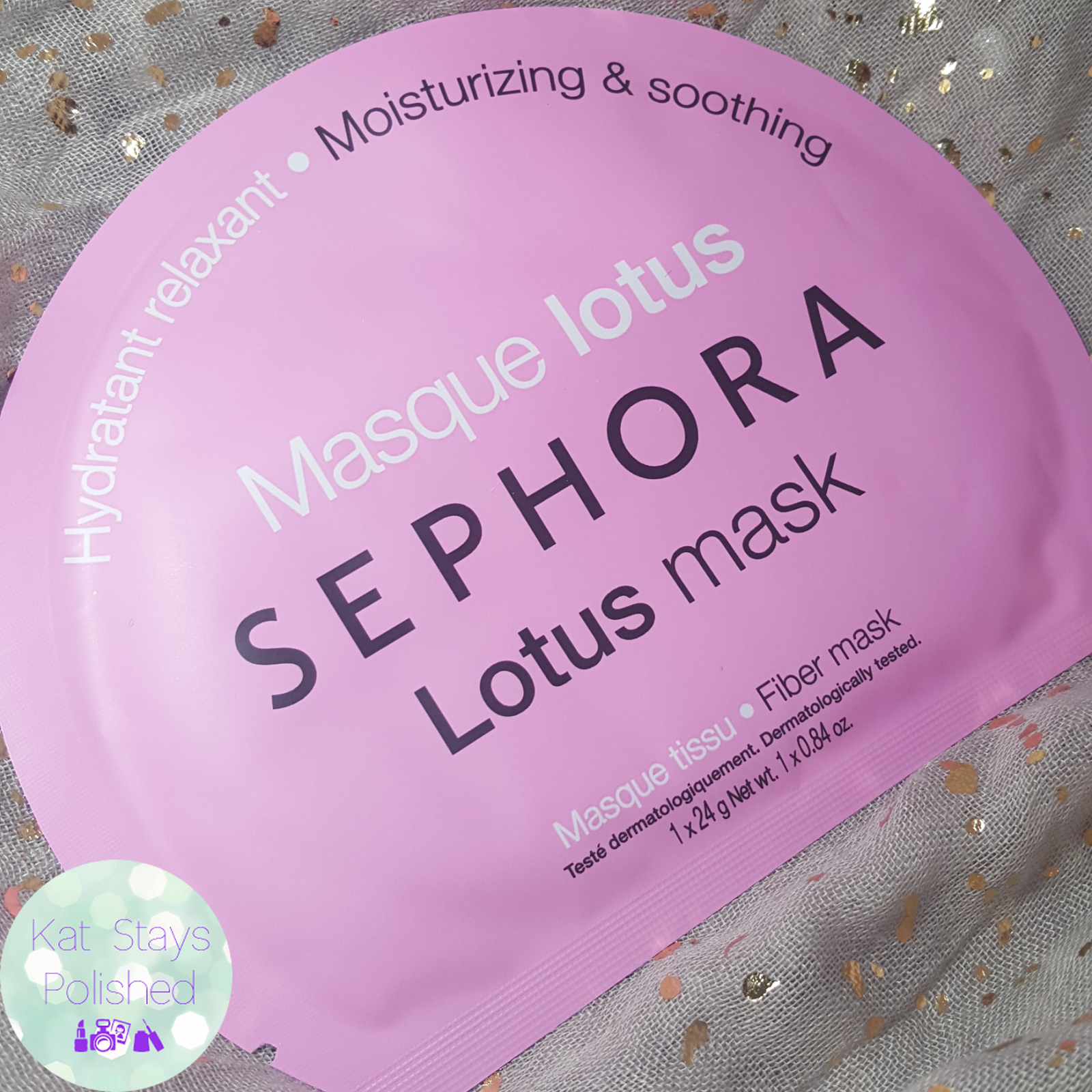 Kat Stays Polished | Beauty Blog with a Dash of Life: Sephora Lotus Mask