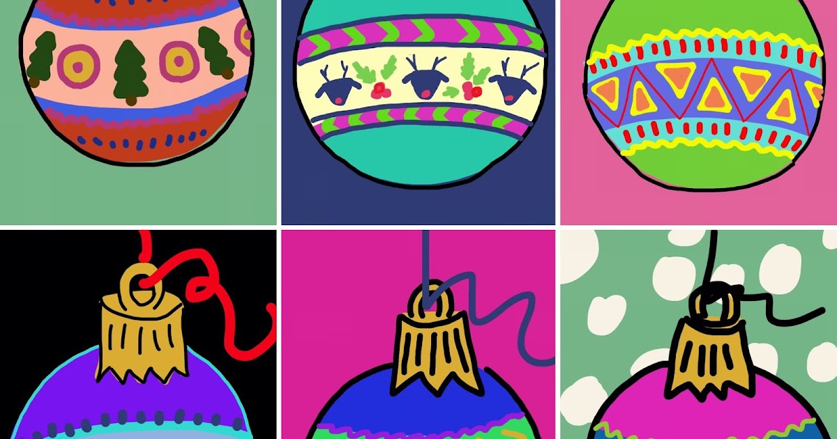 Mini Matisse: Brushes Redux Ornament