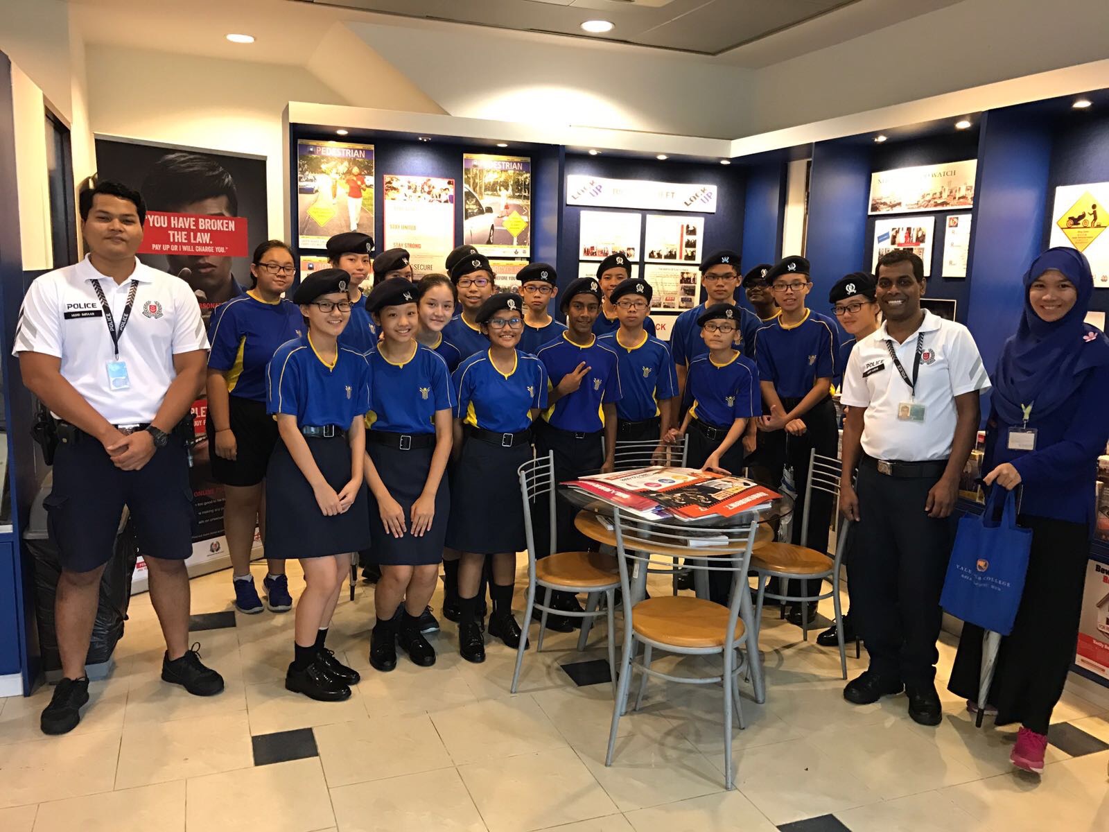YTSS National Police Cadet Corps: Yishun North NPC visit 2017