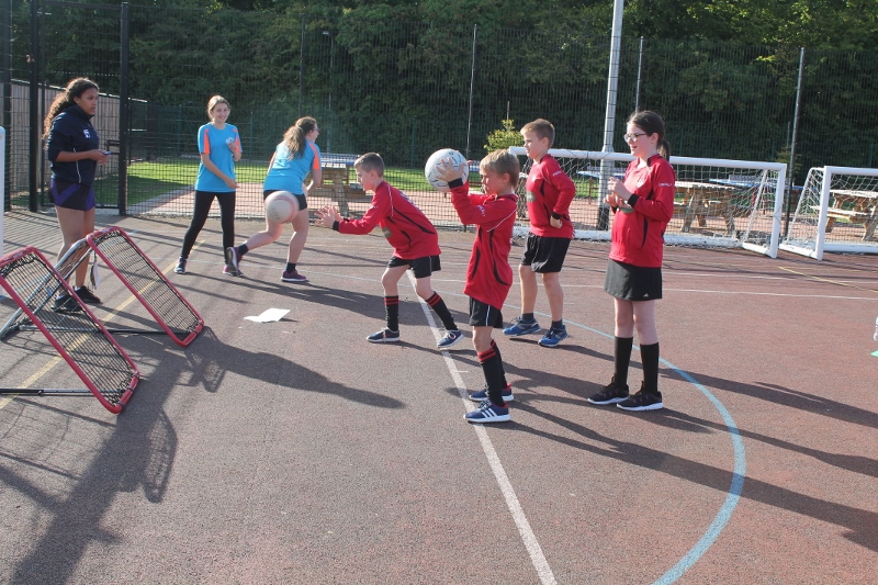 PE at Marston: Netball Skills and Development training