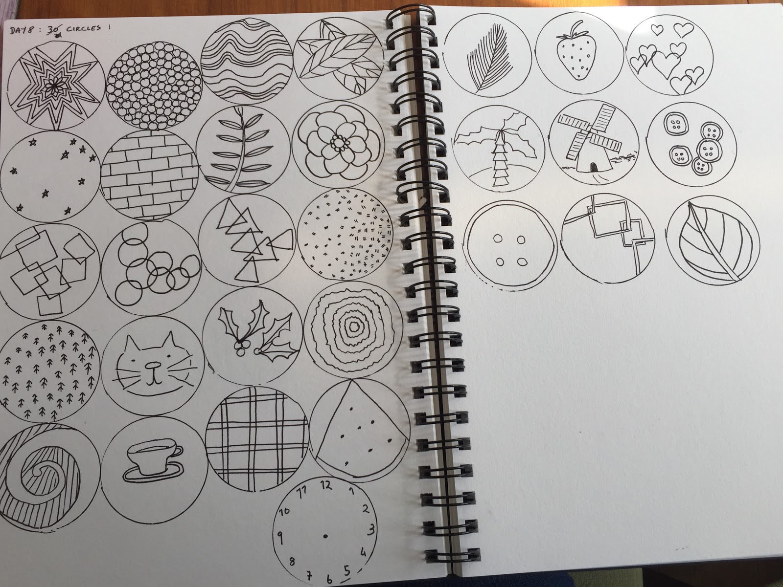 Day 8- 30 Circles