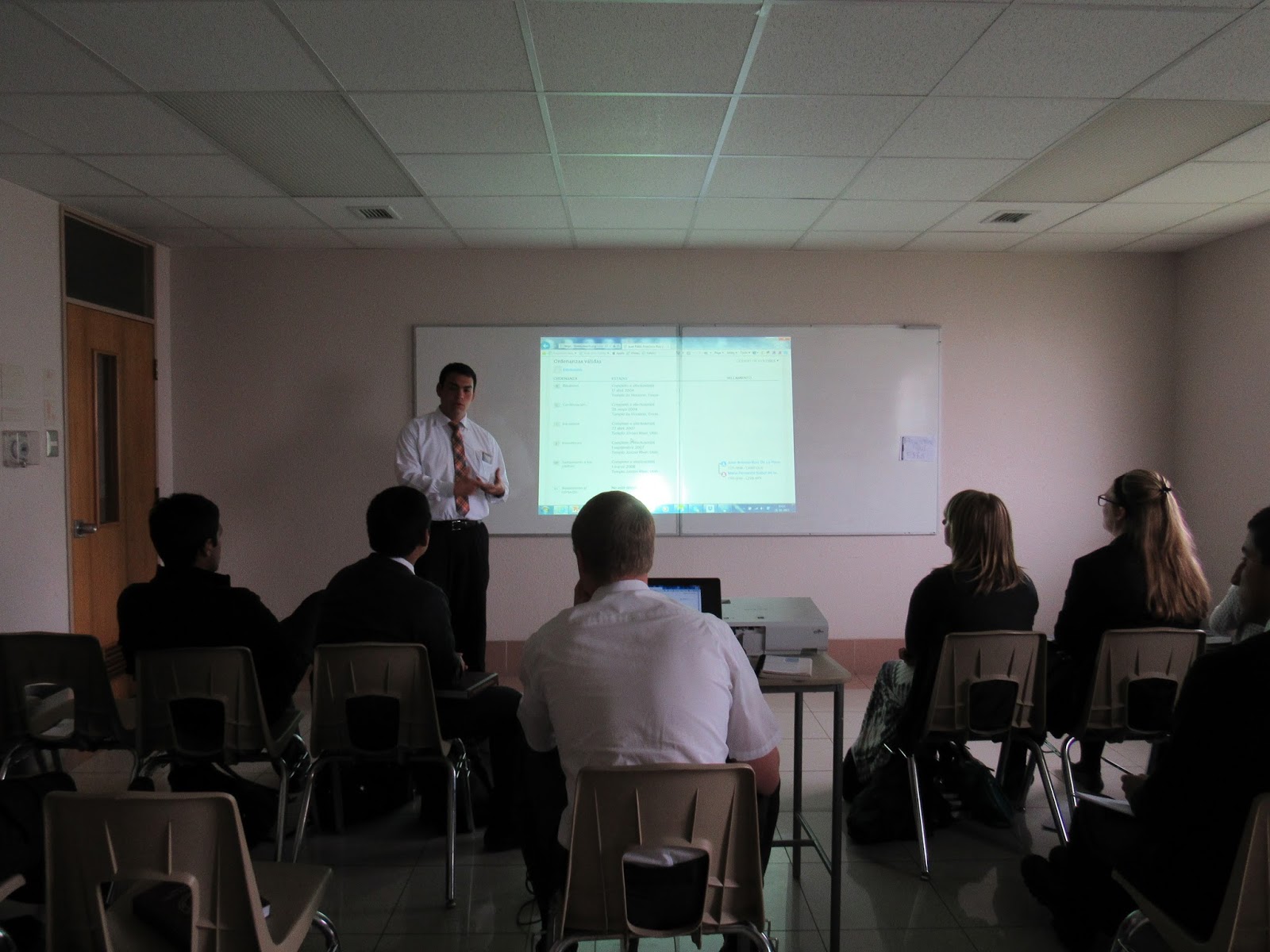 The Warnes in the Chile Rancagua Mission: 2015