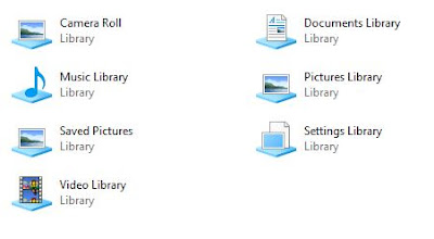 Windows 10 Library Folders