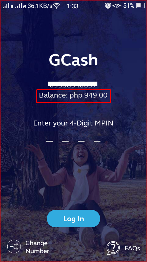 GCash: How to see your Preview Balance on login page using GCash App ...