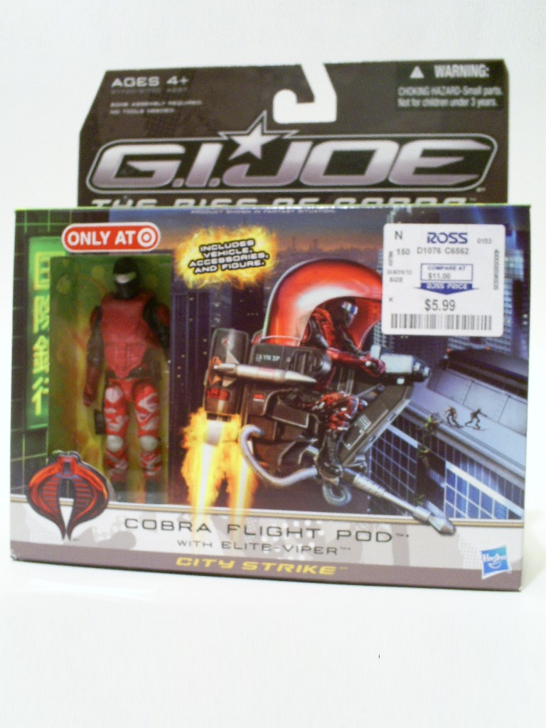 That Figures: REVIEW: GI Joe: The Rise of Cobra - Cobra Flight Pod with ...