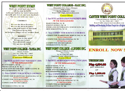 Cavite West Point College: CAVITE WEST POINT COLLEGE