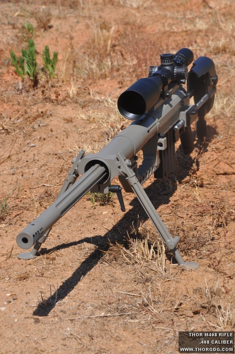 Knesek Guns, Inc.: THOR M408 Rifle Photos - 408 Caliber