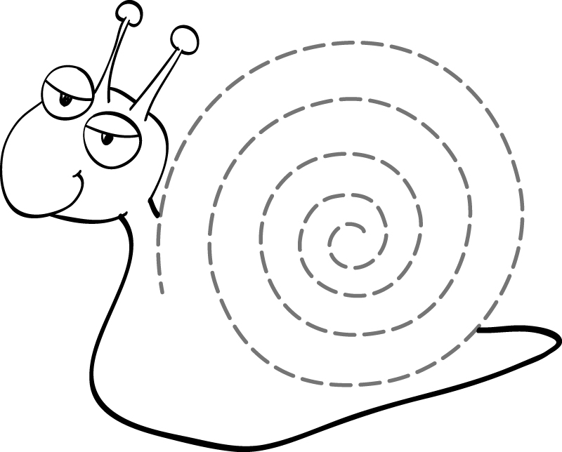 Drawings4Kids: Caracol