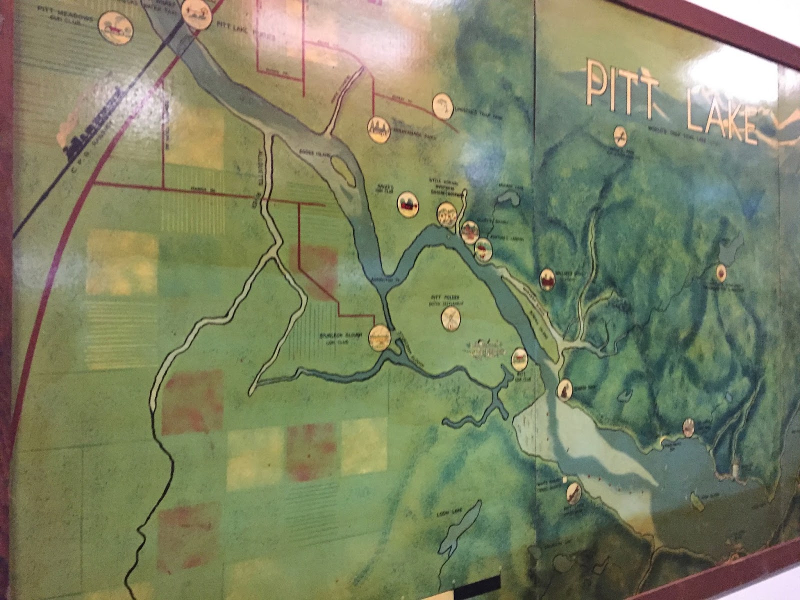 In Search of Slumach: Wild Duck Inn map