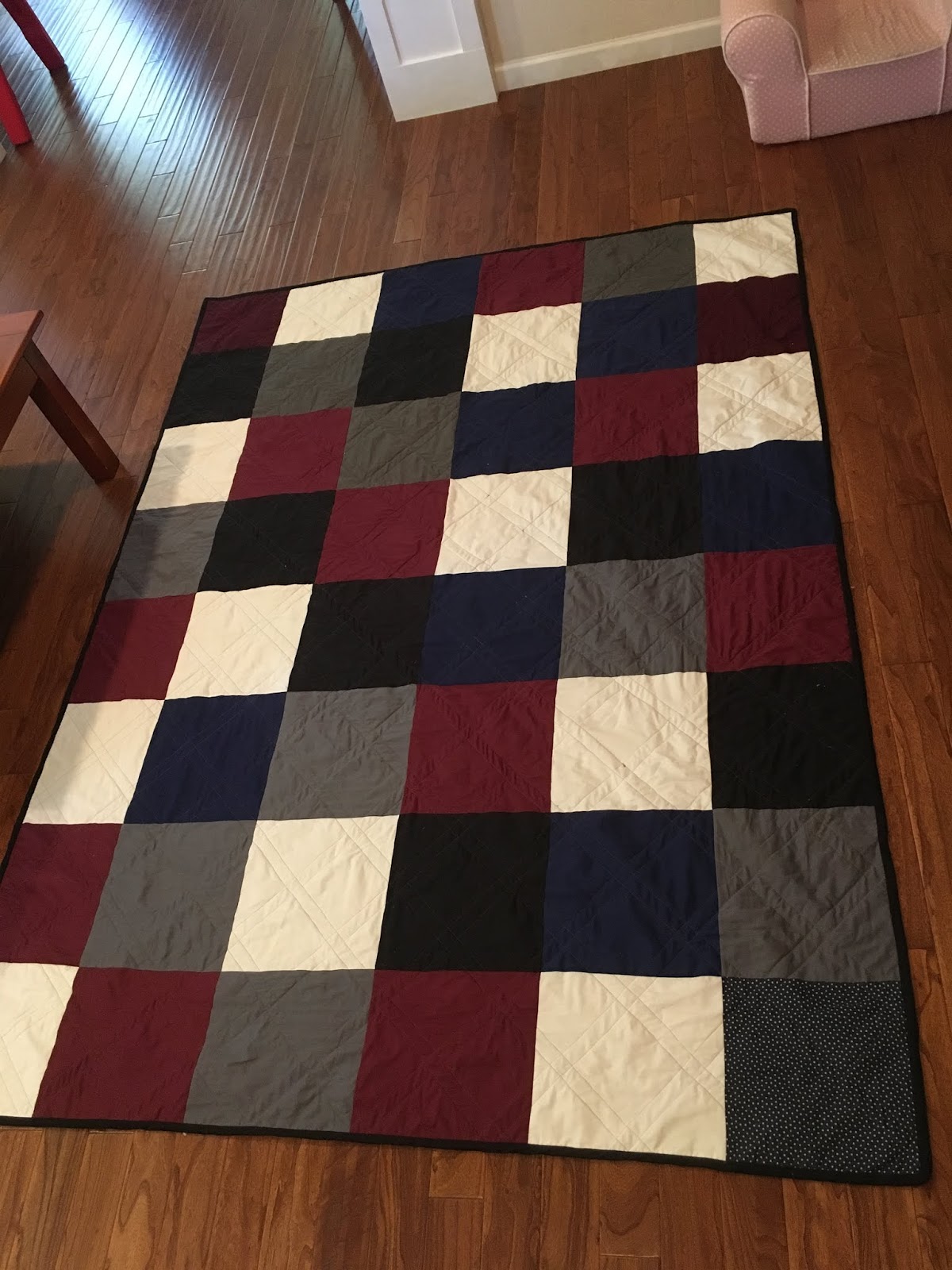 Crafts by Abby: Maroon Out Aggie Quilt