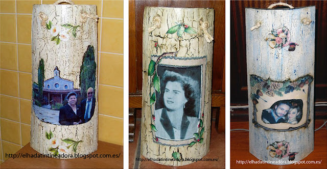 El hada tintineadora: Tejas personalizadas con fotos