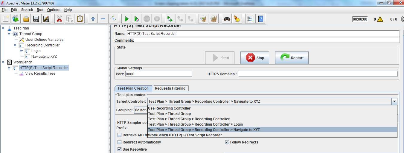 Performance Testing Basics Apache Jmeter Steps To Record Scripts