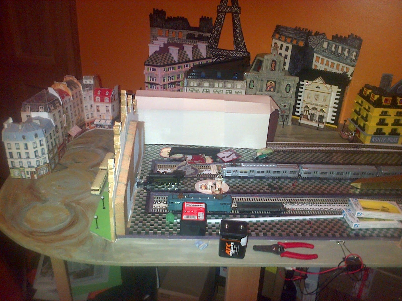 French Model Railway: H0 Scale model railways - overall appearance