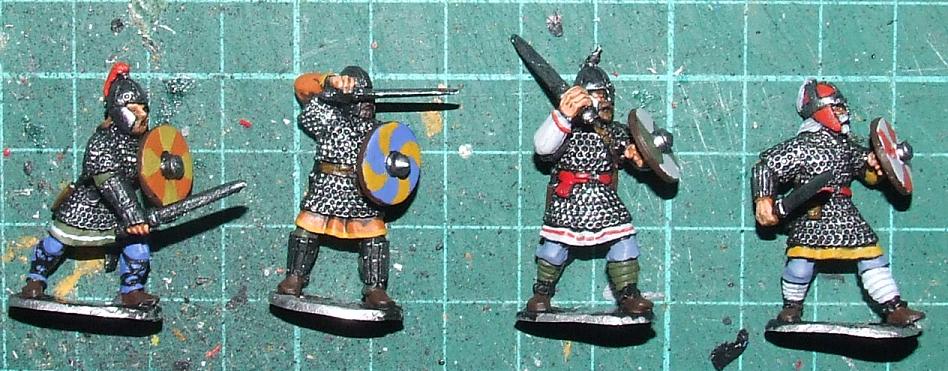 Marching in Colour: Gripping Beast Saxons