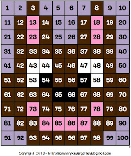 Lil Country Librarian: *NEW* Hundreds Charts for Easter, Earth Day ...