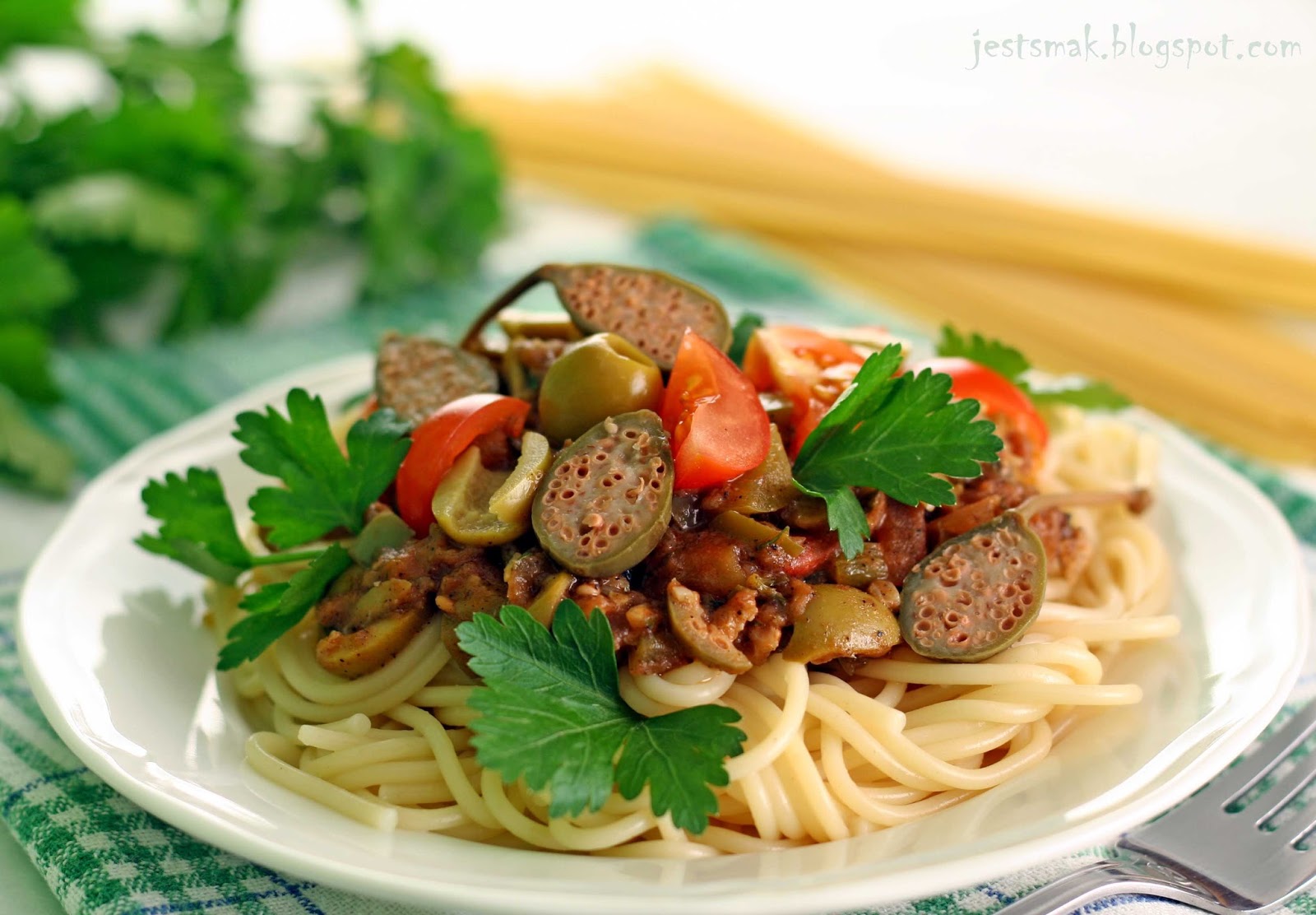 Jest Smak: Spaghetti po sycylijsku