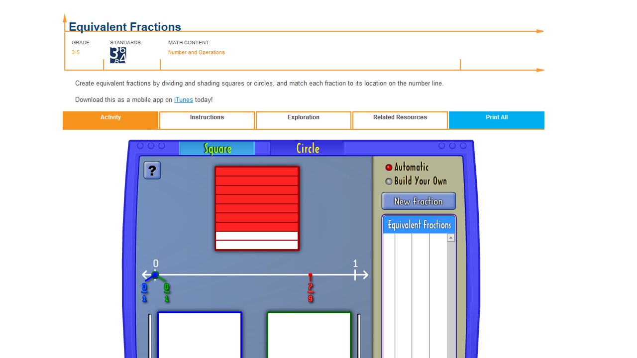 Multi-Grade Matters: Ideas for a Split Class: Equivalent Fraction Games ...