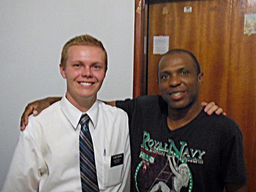 Elder Colin Ronald Hanson: April 2014
