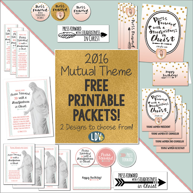 Life's Journey To Perfection: 2016 Mutual Theme Printables Round-up