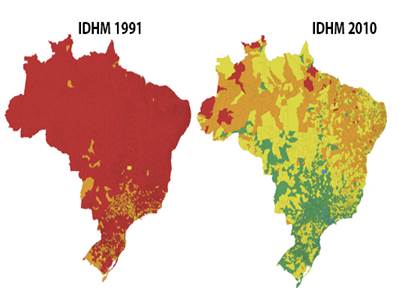 Prof° Paulo Roberto: "IMPRESSIONANTE EVOLUÇÃO" DO IDHM DO BRASIL NOS ...