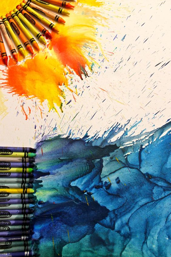 Copy+Caranza: ¿HACEMOS ARTE CON CRAYOLAS?