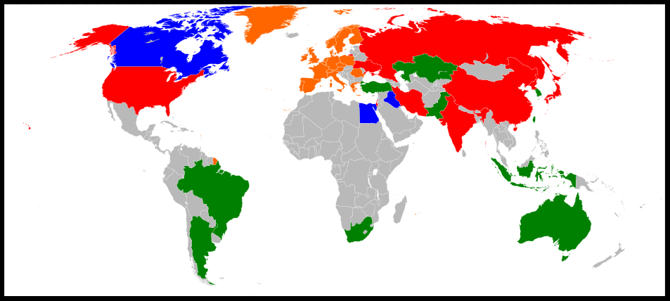 Countries Space Agency