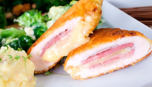 Recetas de Cocina Internacional: Cordon Blue de pollo