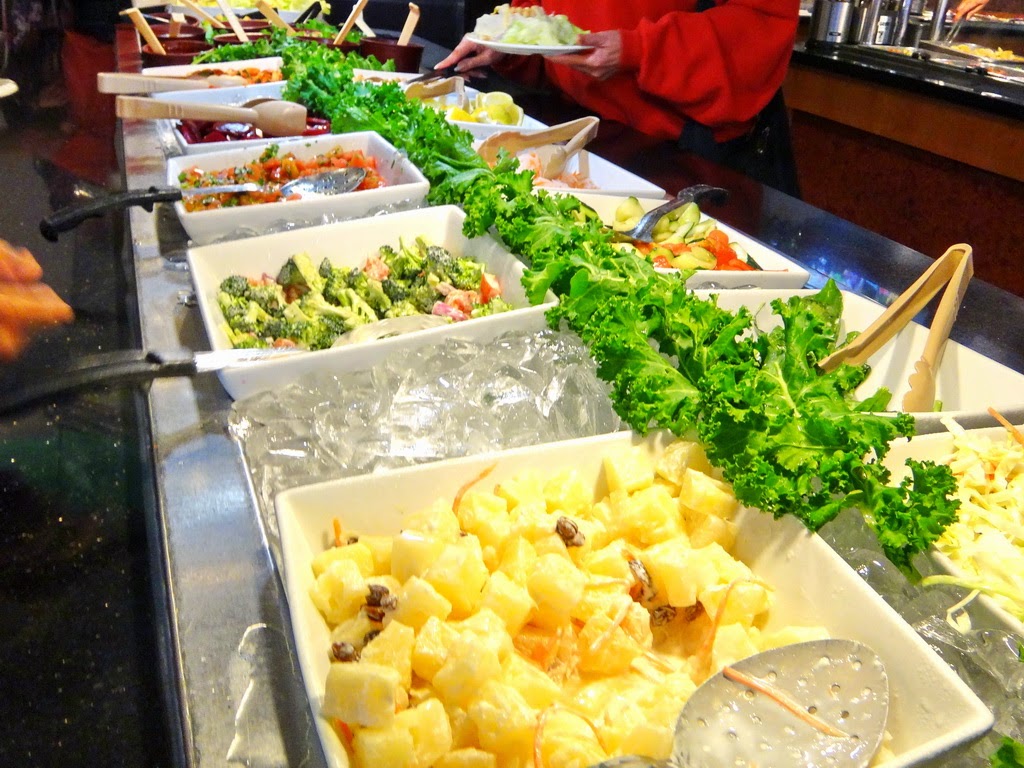 Sunny 飲飲食食: Wonderful Buffet 旺德福 (南下美國吃超值自助午餐)