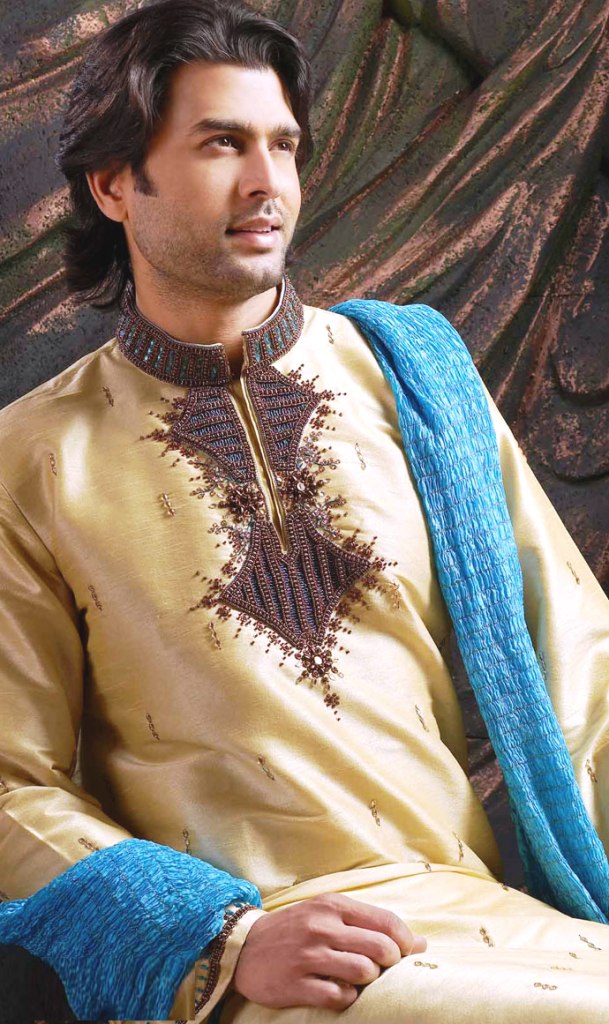 Latest Embroidery Designs For Men Collection 2012