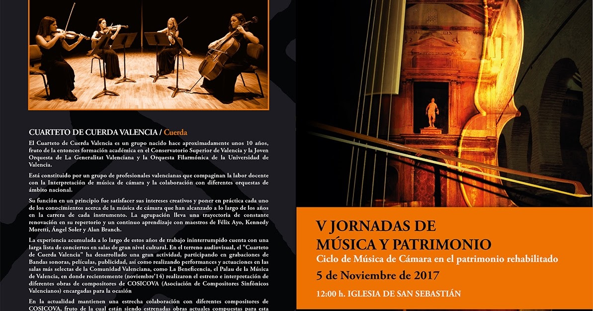 MOMENTUM & Juventudes Musicales de Toledo: Cuarteto de cuerda: Valencia