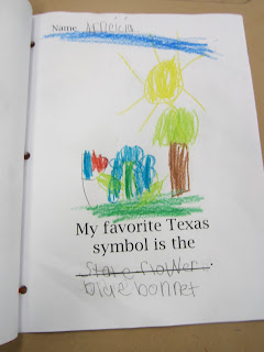 Kindergarten is "Kool": Texas Symbols
