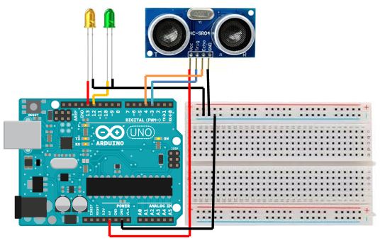 Menggunakan Sensor Ultrasonik Arduino - Tole Innovator Menggunakan Sensor Ultrasonik Arduino - Tole Innovator