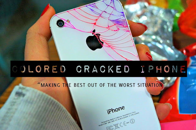 Cracked Iphone? Colored! | Agus Yornet Blog