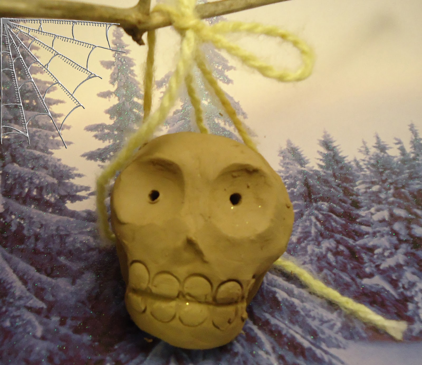 Spirit Clay: A Clay Skull for the 8th Day of Creepmas