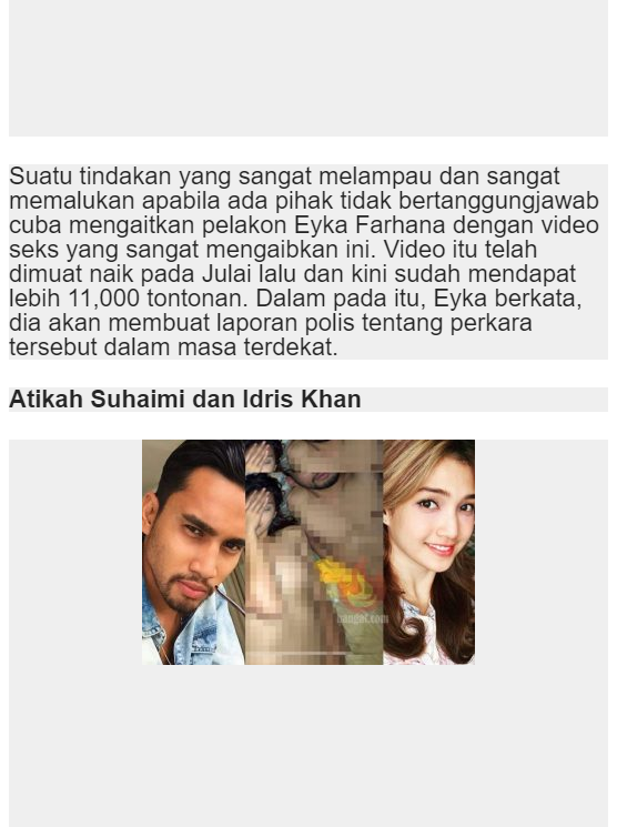WOW!!! [HOT VIRAL] 8 Artis Malaysia Ini Terjerat Dengan Skandal Foto Dan Video Henjut. | happy today