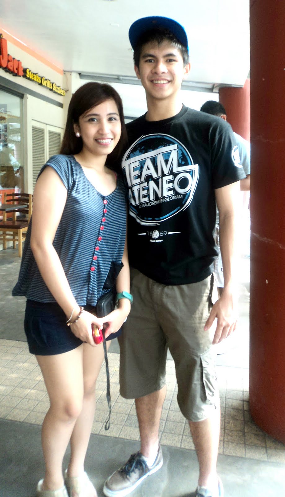 Awkward Me..: Charm with Kiefer "The Phenom" Ravena!