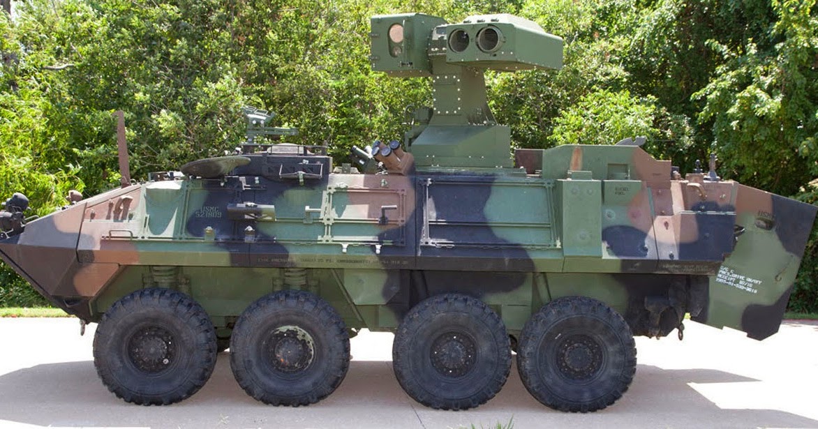 WARFARE TECHNOLOGY: RAYTHEON'S NEW TOW TURRET for USMC LAV-AT