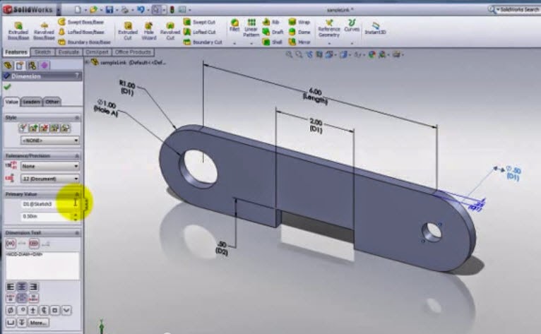 How to Use The Design Tables with 3D model in Solidworks Parts ...