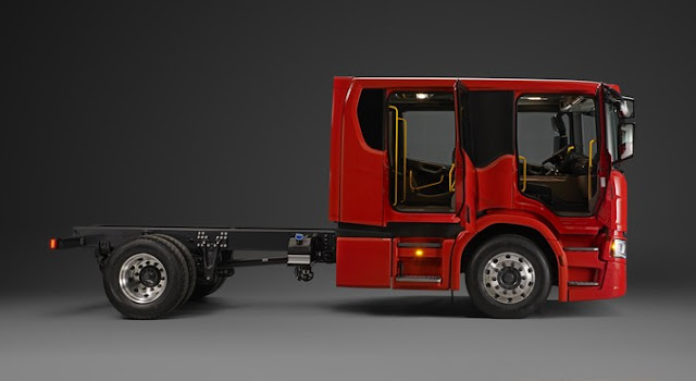 Scania apresenta cabine dupla para a Série P