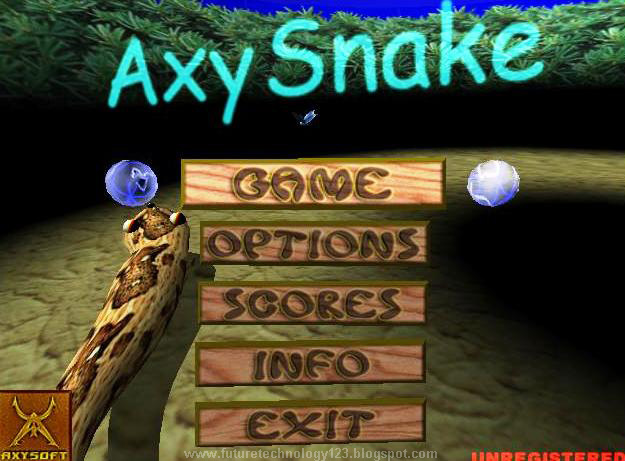 FUTURE TECHNOLOGY: AxySnake 3D Game( Full 3d)
