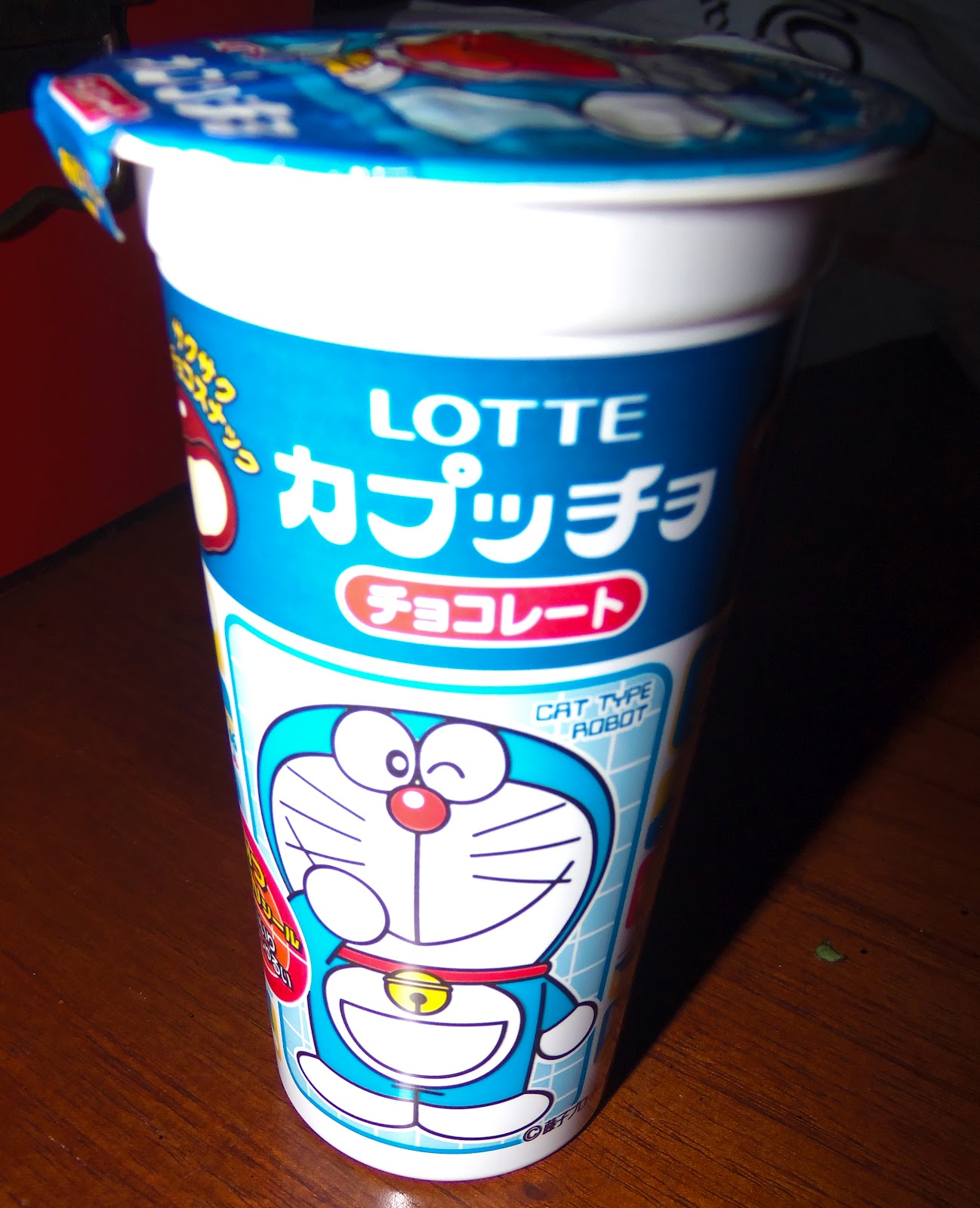 Japanese Snack Attack: Lotte Doraemon Cappucho Biscuit