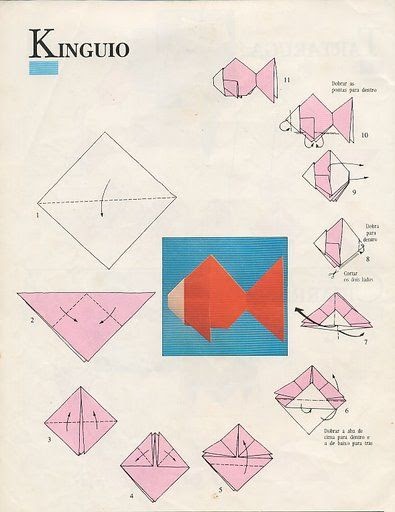 EDUCAÇÃO COM LU RÉGIA: ORIGAMI PEIXE