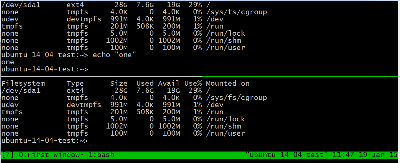 WhiteBoard Coder: Using tmux