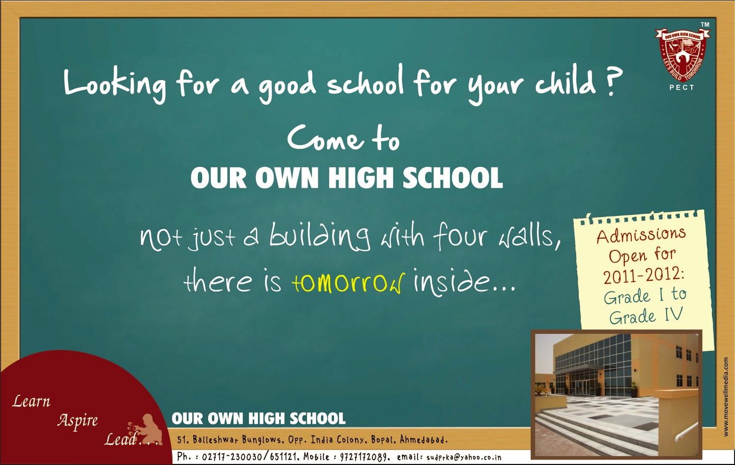 Print Advertisement idea, design, creative: School-Print-ads
