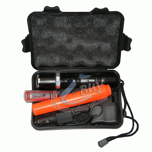 Senter Police 18000W LED Lalin Black Box