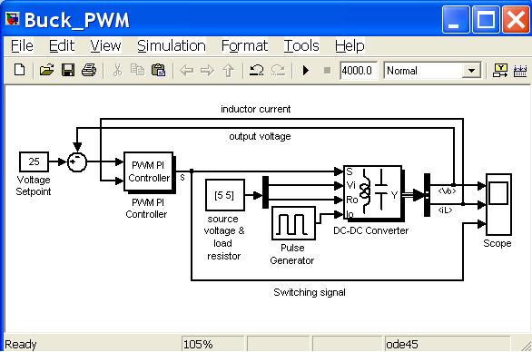 Welcome to My Life...: Buck Converter In Matlab/Simulink