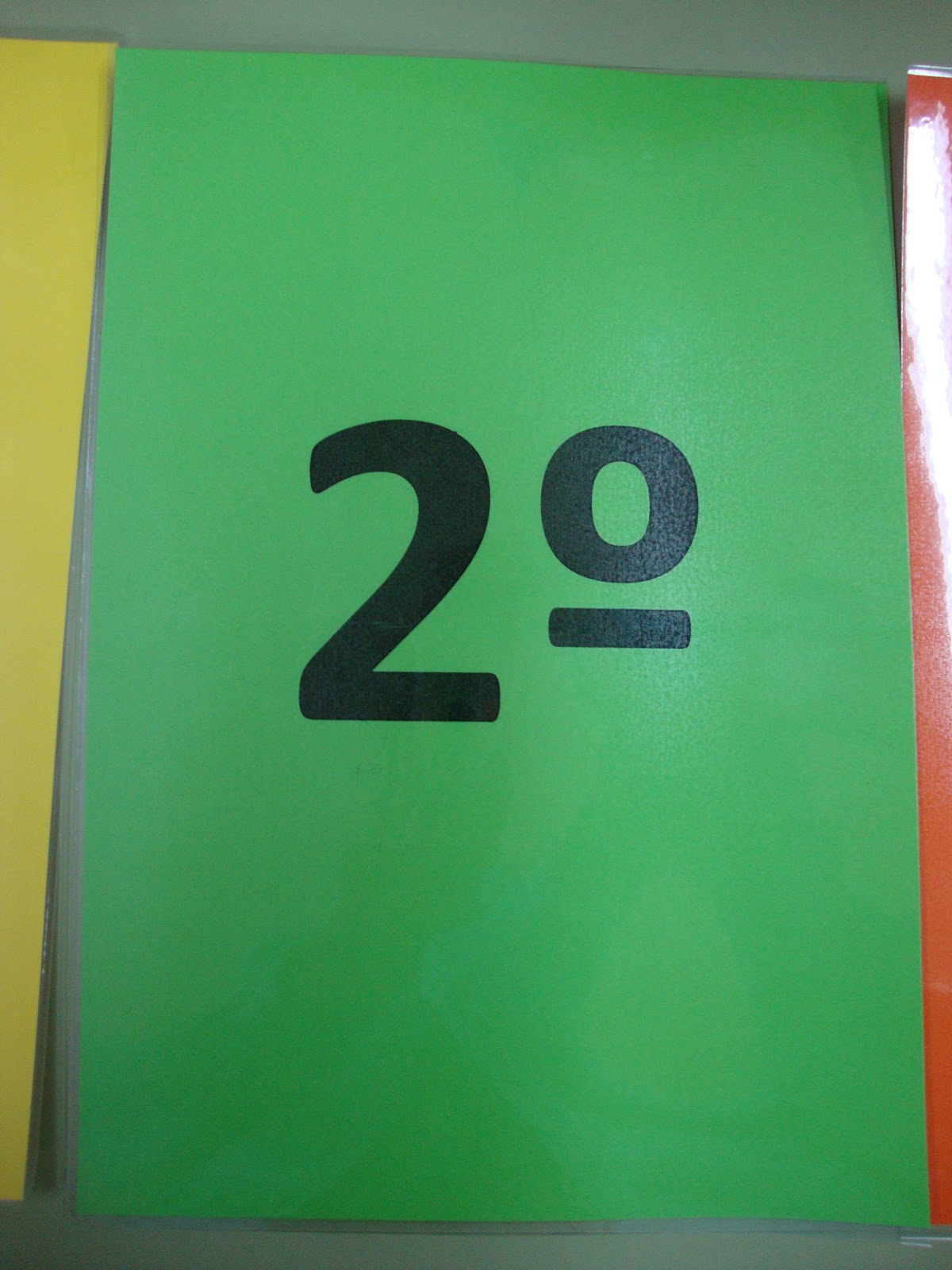 EL ARCO IRIS DE MI COLE: PRIMERO , SEGUNDO ...