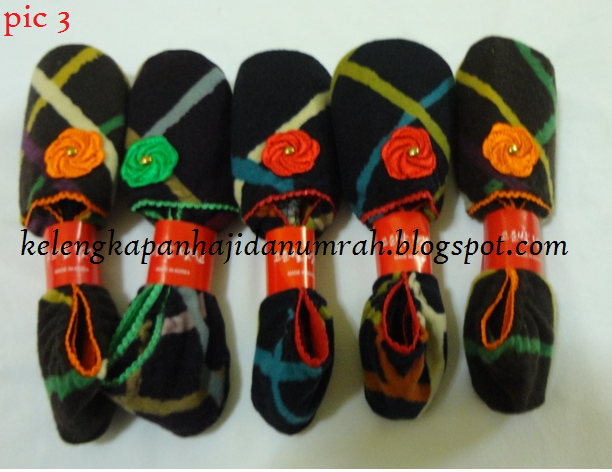 KELENGKAPAN HAJI DAN UMRAH: STOK BARU KASUT/STOKIN KOREA